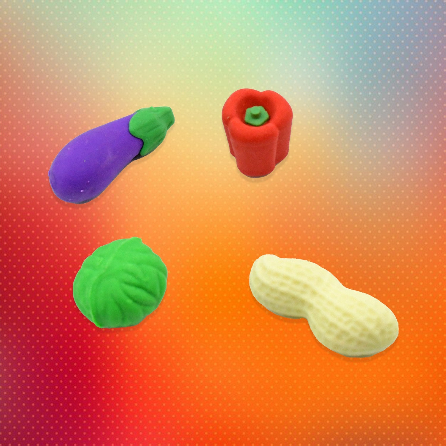 Buy Mini Vegetables & Fruits Erasers - 4 PCS | – Cartnow Technologies
