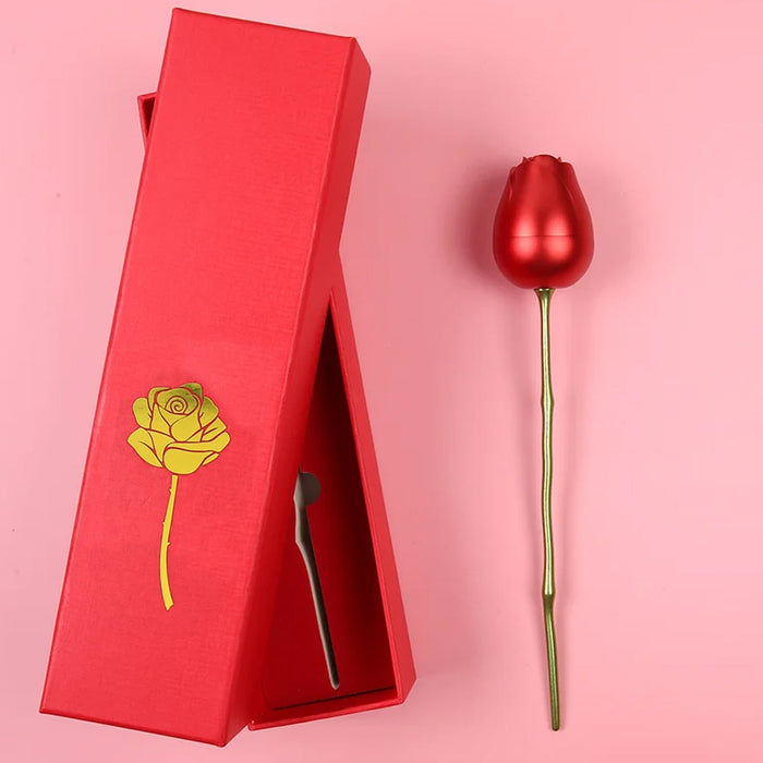 Buy Unique Plastic Red Rose Fancy Rings Box | – Cartnow Technologies