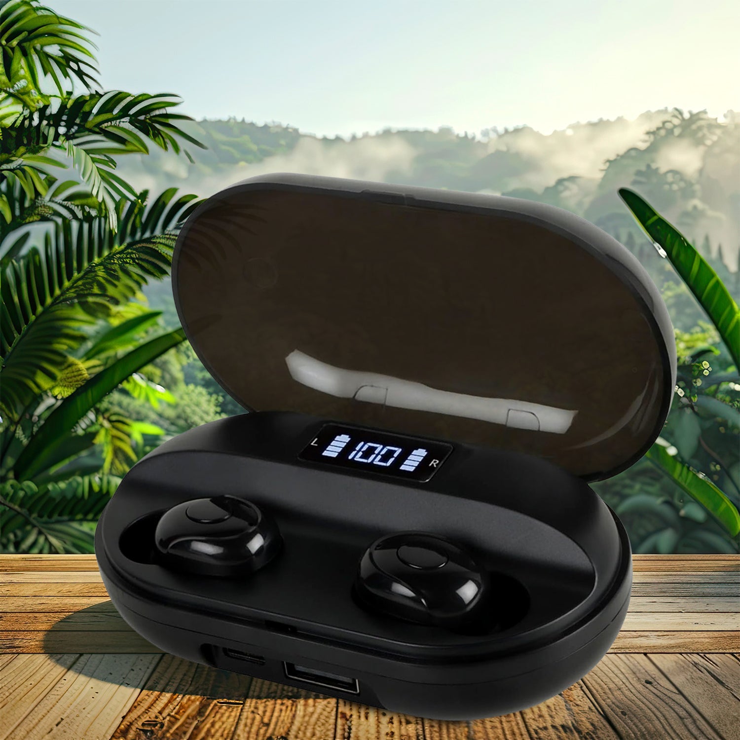 Tws Dual Pairing Earbuds with Mic Advanced ENC, Long Playtime Headset ...