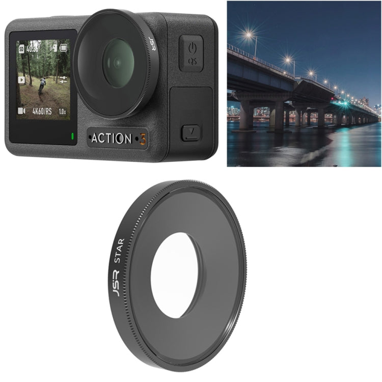 JSR Starlight Lens Filter For DJI Osmo Action 3 – Cartnow Technologies